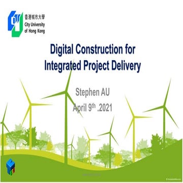 Digital construction for integrated project delivery | PPT