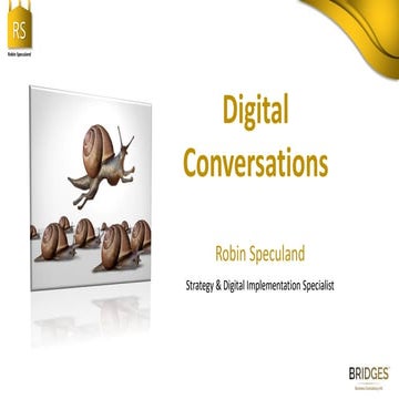Seminar - Digital Conversations | PPT