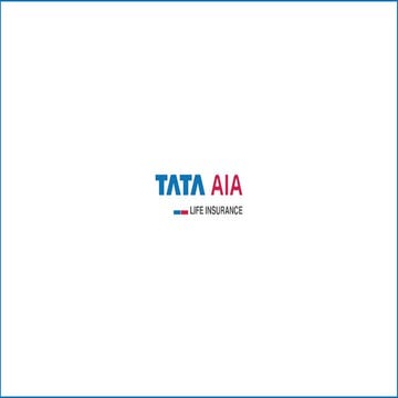 Career as TATA AIA Insurance Advisor | PDF | Life Insurance | Insurance