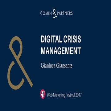 Digital Crisis Management | PPT