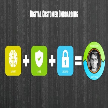 Digital customer onboarding | PPT