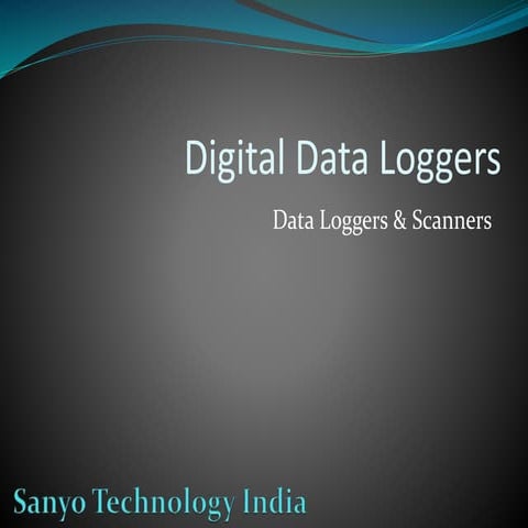 Digital data loggers | PPT