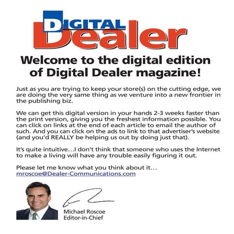 Digital Dealer Magazine - June 2009 | PDF