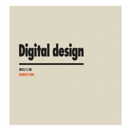 Digital design | PDF | Digital Arts | Fine Art