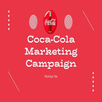 Coca-Cola's Marketing Success | PPT