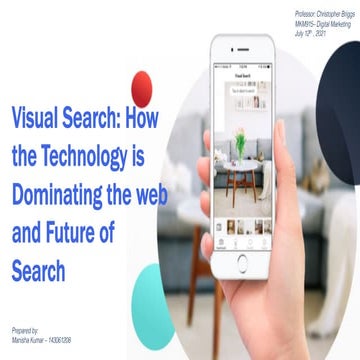 Visual Search : Top Digital marketing trend of 2021 | PPT
