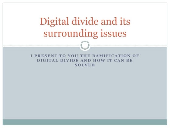 The Digital Divide_ How Technology is Shaping Global Inequality.pdf