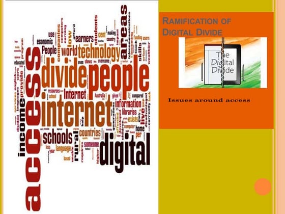 What is digital divide | PPTX | Technology & Computing