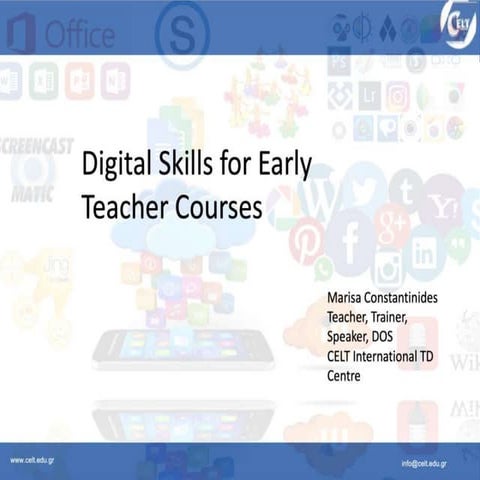 Digital Skills for Early Teacher Courses | PPT