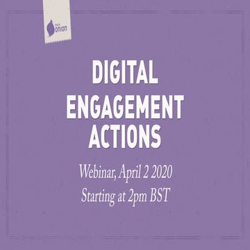 Digital engagement actions | PDF