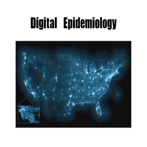 Digital Epidemiology | PDF