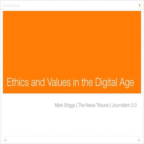 Ethics and Values in the Digital Age | PDF | Business | Business and ...