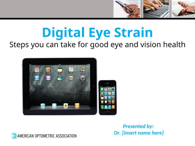 Digital eye strain | PPTX