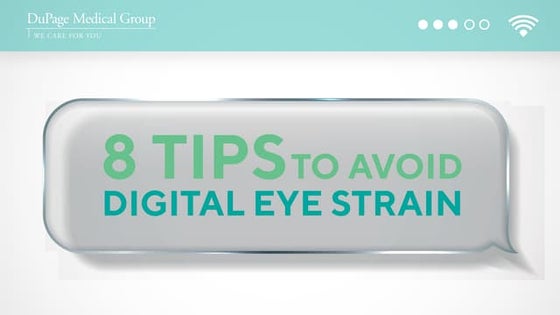 Digital eye strain | PPT