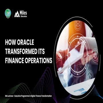 Digital Finance Transformation Case Study Pdf