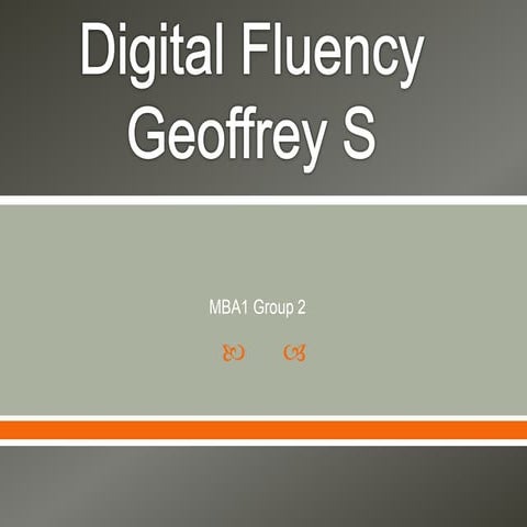 Digital fluency ppt C | PPT