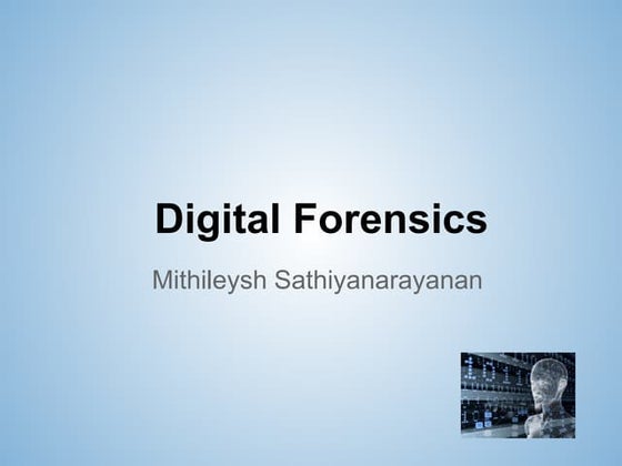 Digital forensics | PPTX