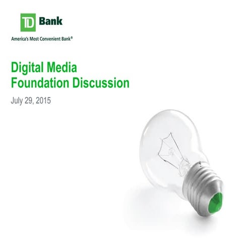 Digital Media Foundation | PPT