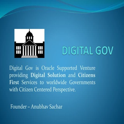 Digital Gov | PPTX