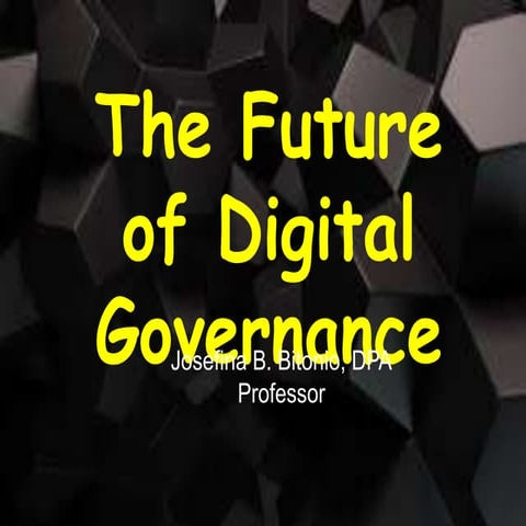 Digital Governance PL #1 | PPT