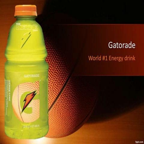 Evolution of product=gatorade | PPTX