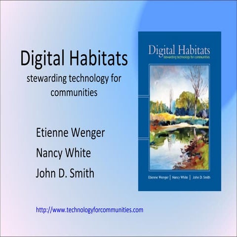 Digital Habitats SIKM Presentation | PPT