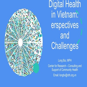 mHealth Israel_Digital Health in Vietnam_Long Bui | PPTX