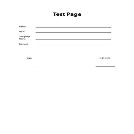 Digital id test page | PDF