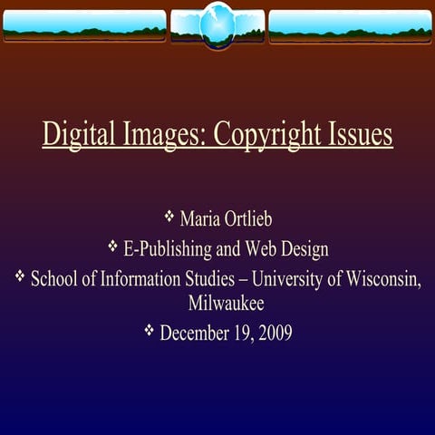 Digital Images and Copyright Issues | PPT
