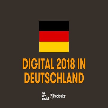 Digital 2018 in Deutschland | PDF