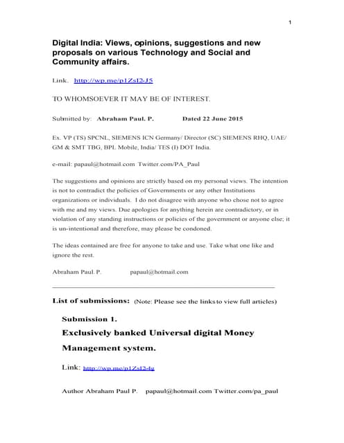 GSMA Letter to the President of Indonesia (IM2 Case) | PDF