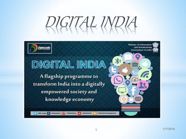 CBSE economics Project class 12 Digital India | PDF | Internet | Computing
