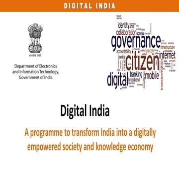 digital India and its Impact | PPTX