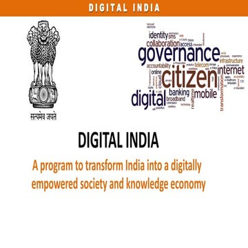 Digital India Program Study | PPT