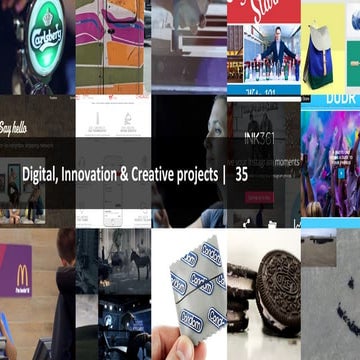 Digital, innovation & creative projects 35 | PPT