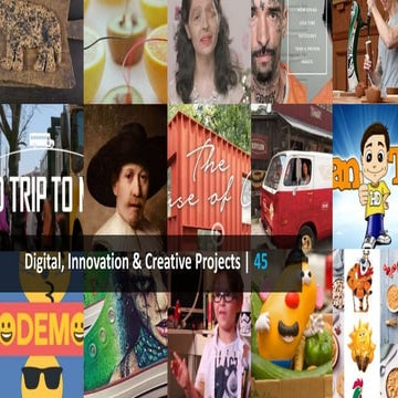 Digital, Innovation & Creative Projects | 45 | PPT