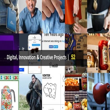 Digital, Innovation & Creative Projects | 52 | PPT