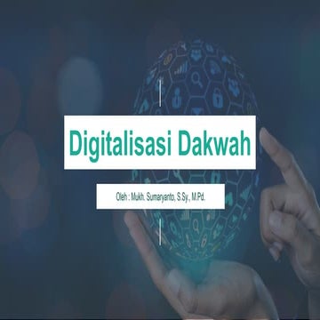 Digitalisasi Dakwah di Era Modern dan Kekinian | PPTX