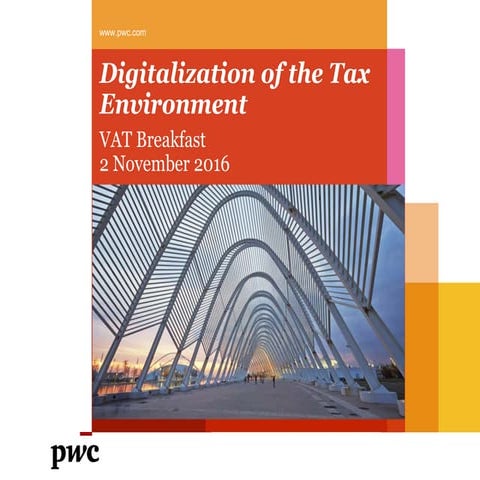 Digitalization of the Tax Environment | PDF
