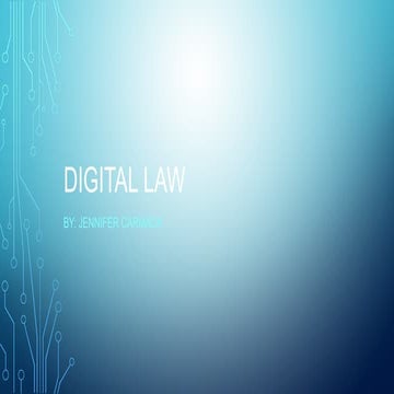 Digital law | PPT