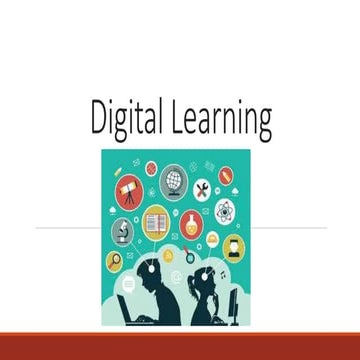 Digital learning Eco-system | PPT