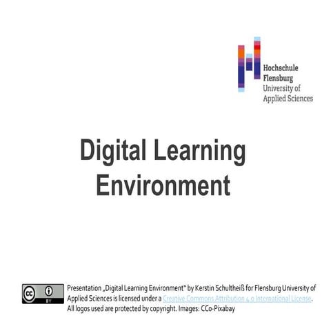Digital Learning Environment | PPTX