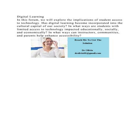 Digital LearningIn this forum, we will explore the implications of.docx