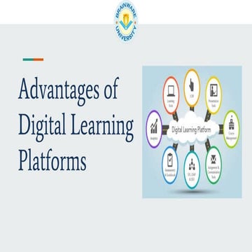 Digital learning platform | PPTX