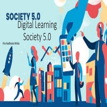 Digital learning art society 5.0 power point | PPTX