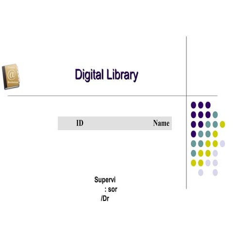 Digital library presentation | PPT