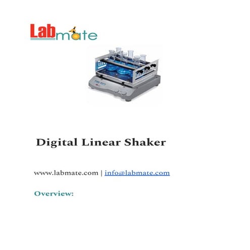 Digital Linear Shaker | PDF
