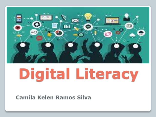 Digital literacy ppt | PPTX | Secondary Education | Education