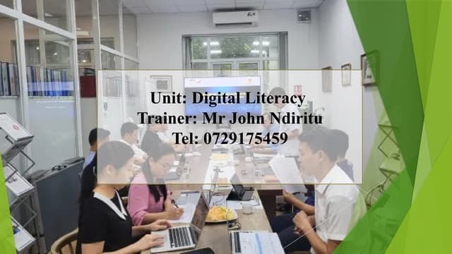 Session 01 Introduction to Computers pptx | PPTX