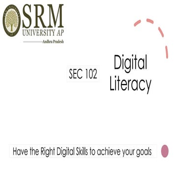 Digital Literacy L1 basic of computers . | PPTX